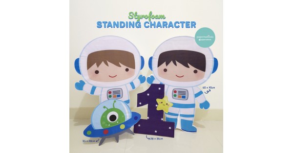 Styrofoam Standing Character