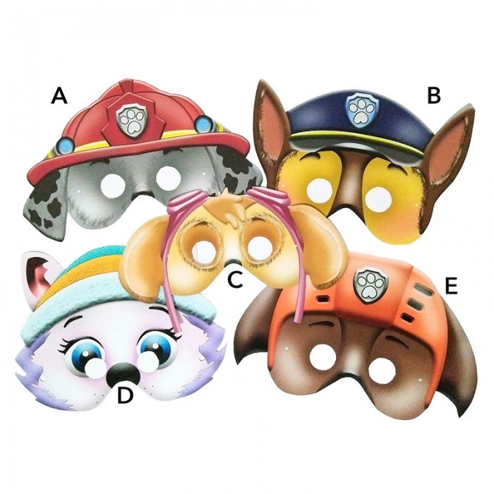 Paw Patrol Masks