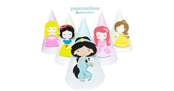 Disney Princess Cone Hats